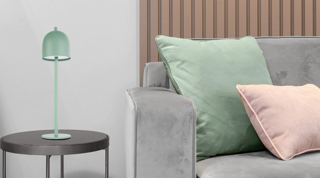 Toolight Toolight, bezdrátová noční USB lampa APP1361-T, zelená matná, OSW-08624