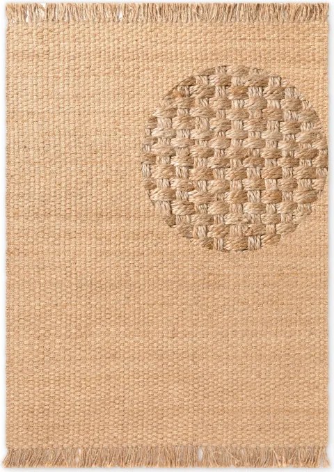 Koberec Hanse Home Handloom 1.0 FJORD přírodní / zlatý