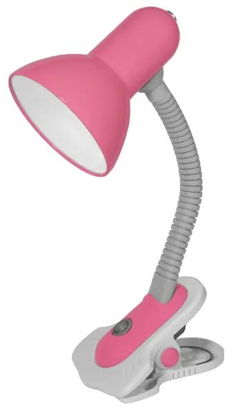 Kanlux Stolní lampa SUZI HR-60-PK růžová, E27