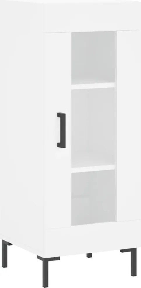 Skříň highboard bílá 34,5 x 34 x 180 cm kompozitní dřevo 3199041