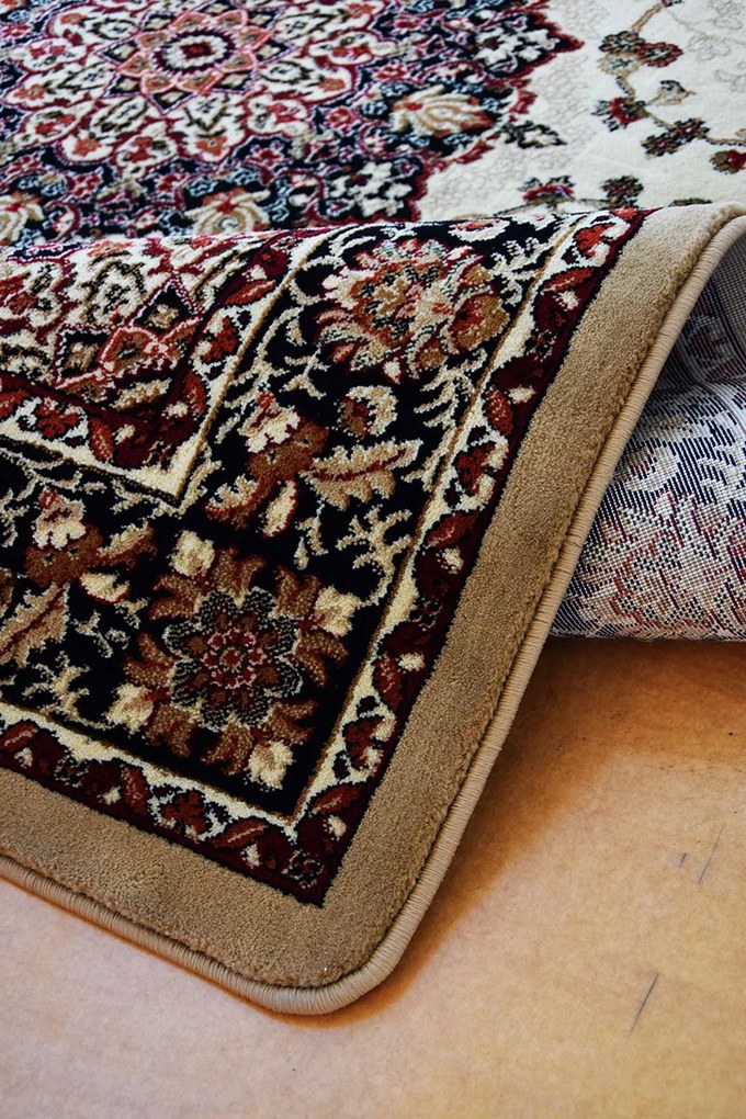 BE Koberec Anatolia 5857 CREAM - krémový obdélníkový Rozměr: 100x200 cm