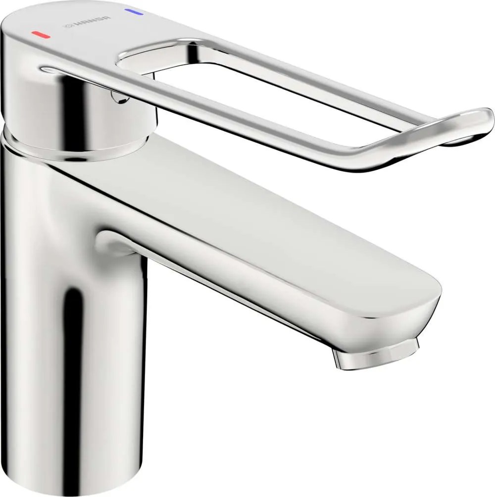 Hansa Clinica - Umyvadlová baterie s výpustí Push-Open, chrom 45222185