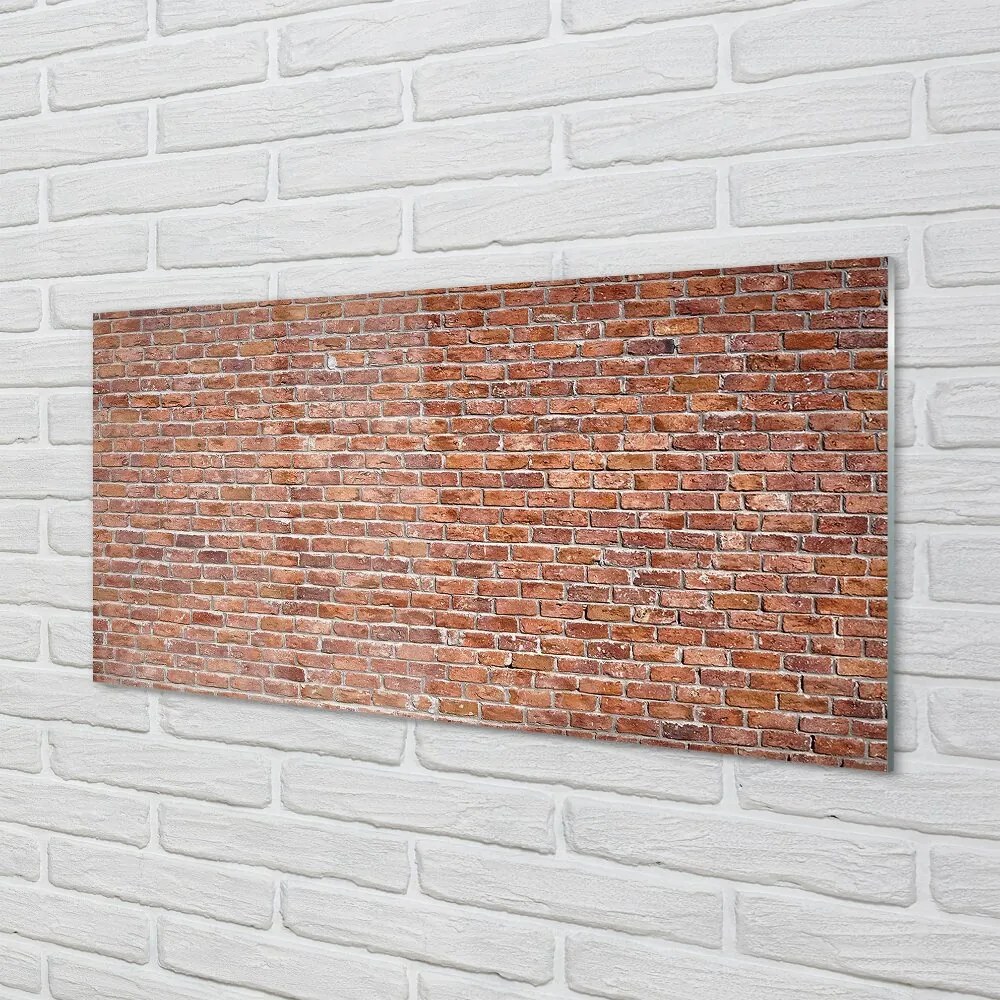 Obraz na skle Cihlové zdi wall 120x60 cm