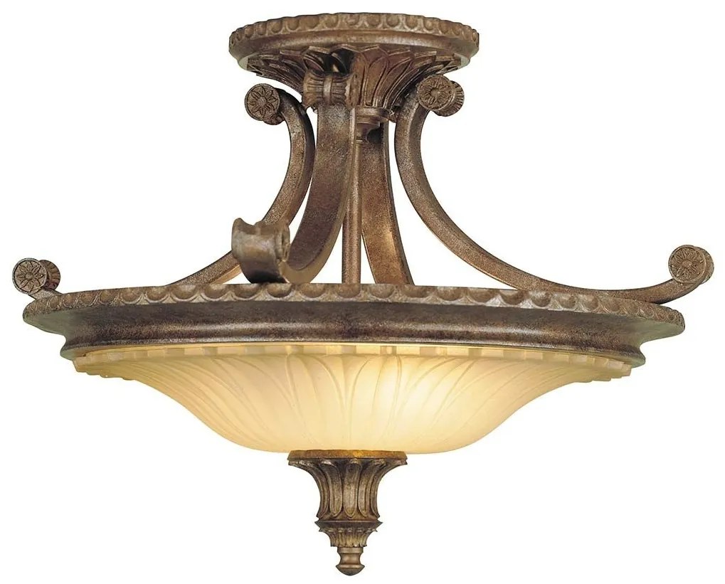 Elstead Secesní stropní svítidlo Feiss STIRLING CASTLE SF/48 cm/2x E27