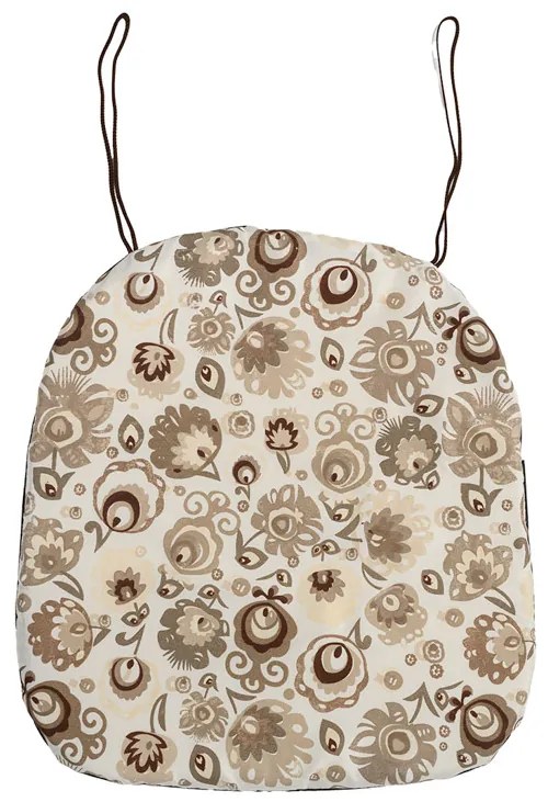 Podsedák na židli Standard Blooms béžový