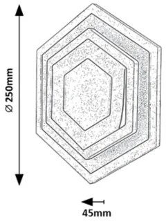 Rabalux 71113 - LED Stropní svítidlo BITSI LED/23W/230V 3000/6000K