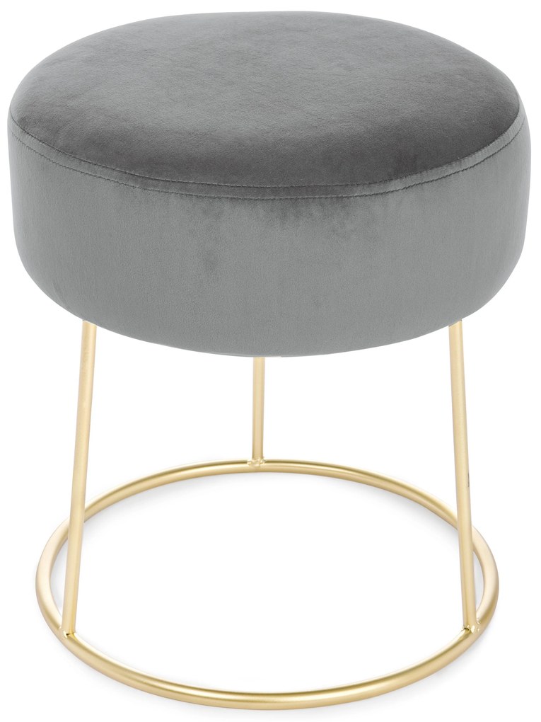 BIZZOTTO pouf CLARISSA šedý 0720880