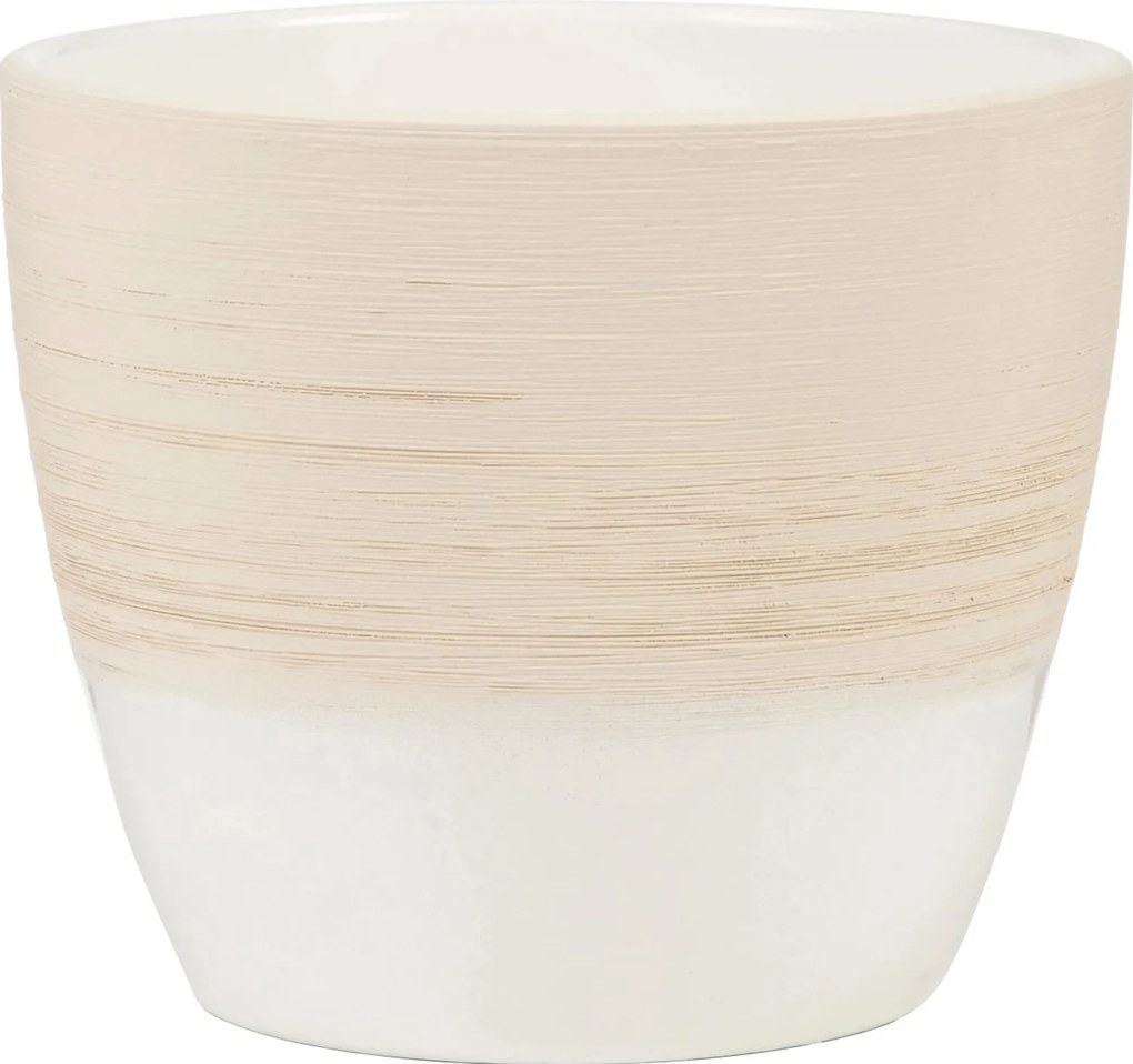 Scheurich Obal na květináč 950 Vanilla Cream, pr. 19 cm