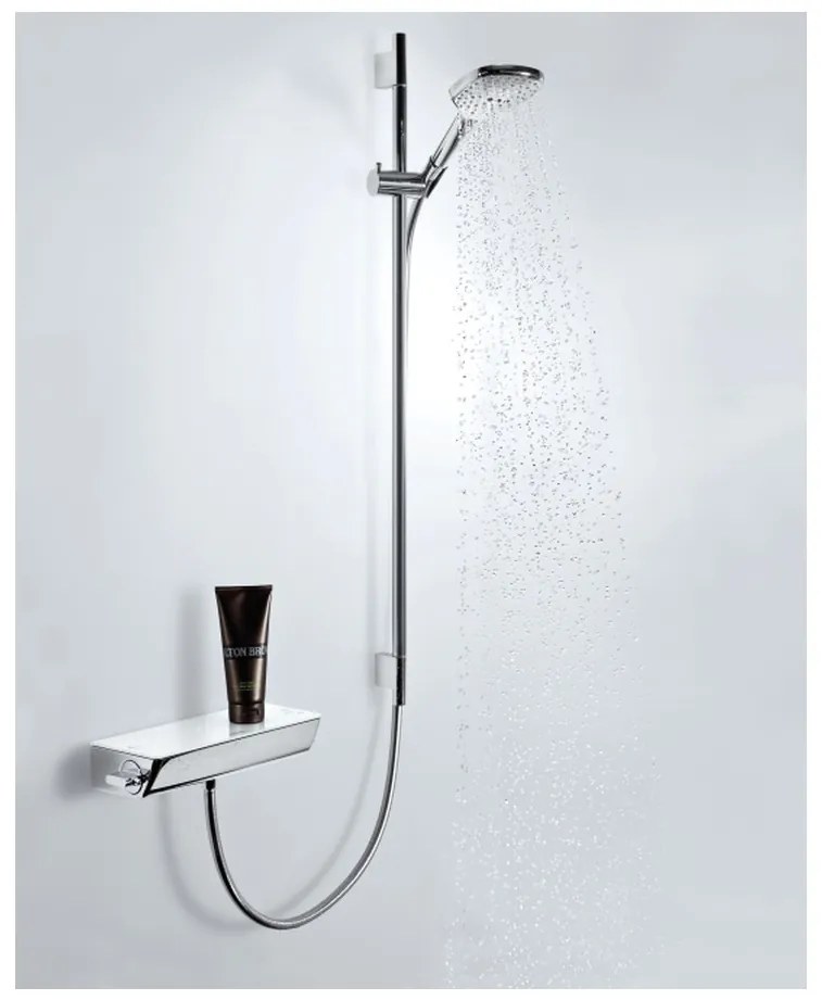 Hansgrohe Raindance Select E, sprchová sada 120 3jet EcoSmart 9 l/min se sprchovou tyčí 90 cm, chromová, HAN-26623000