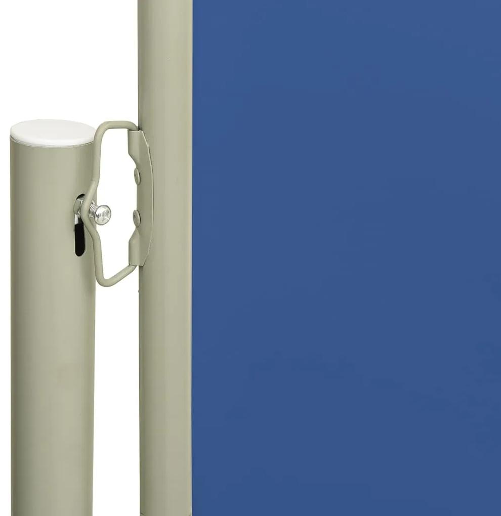 Zatahovací boční markýza 180 x 600 cm modrá,  317966