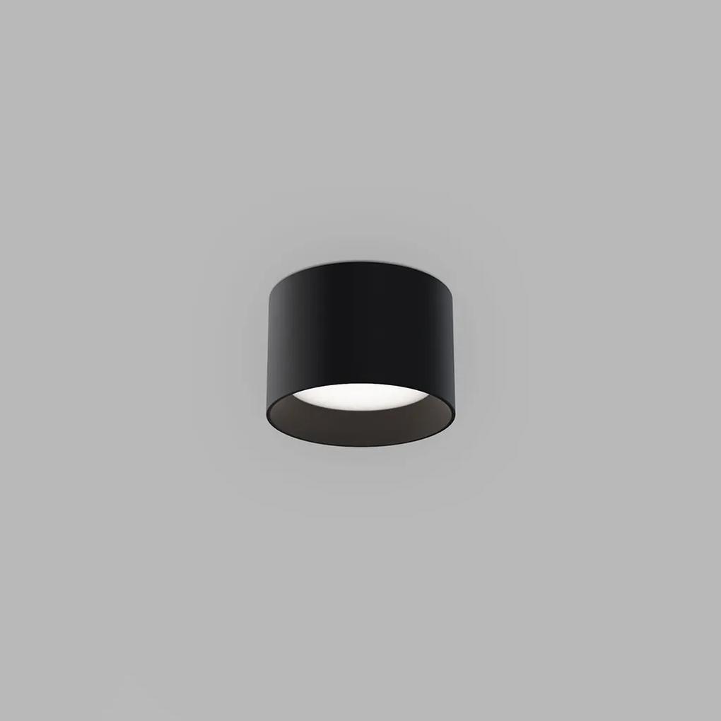 Válcové přisazené hliníkové svítidlo Zeta ON  Válcové přisazené hliníkové svítidlo Zeta ON Barva: Černá, Průměr: 90 mm, Stmívání: Stmívatelné…