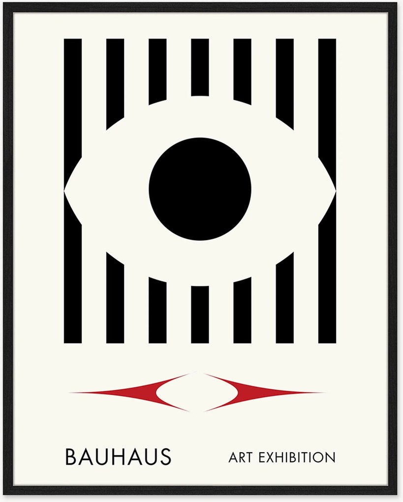 Zarámovaný digitální tisk Bauhaus Art Exhibition