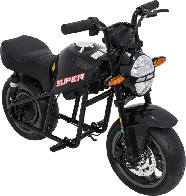 Elektrická motorka SUPERMOTO černá