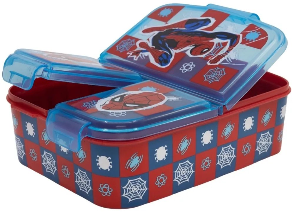 Multibox na svačinu Spiderman Arachnid se 3 přihrádkami