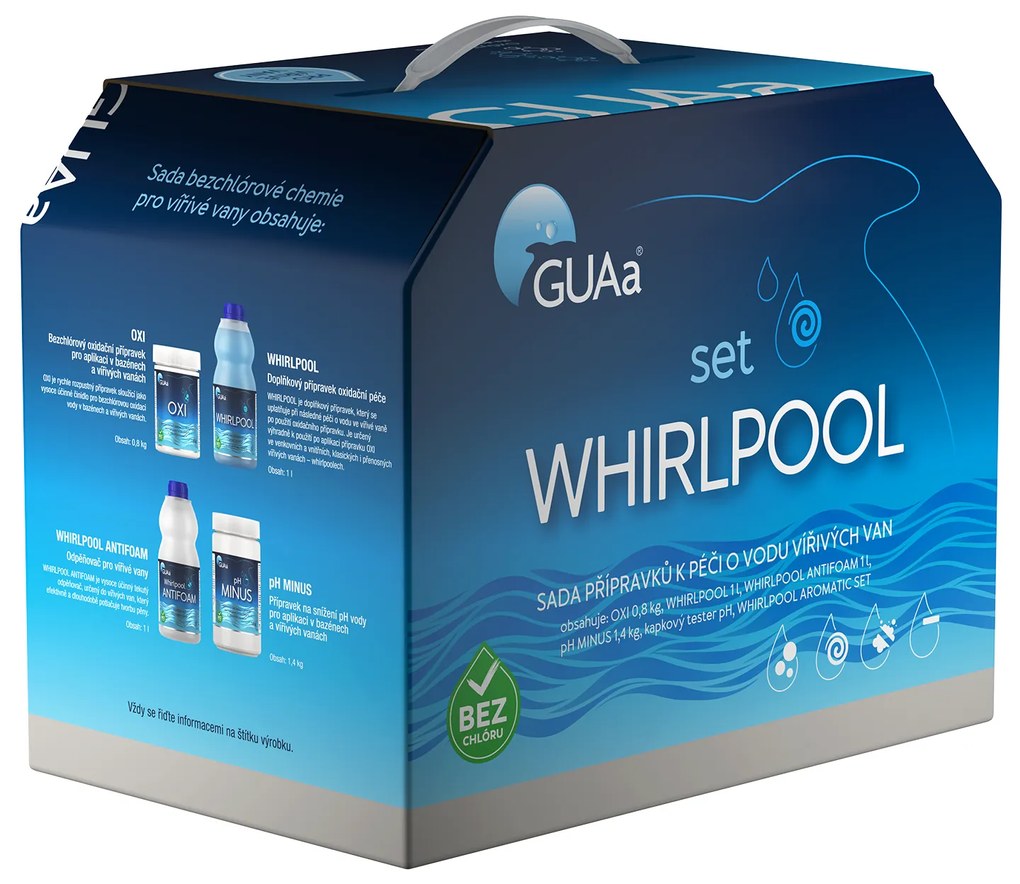 GUAa WHIRLPOOL SET - sada pro vířivé vany