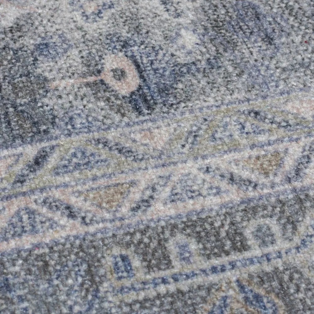 Zelený pratelný koberec s příměsí recyklovaných vláken 200x290 cm Windsor – Flair Rugs