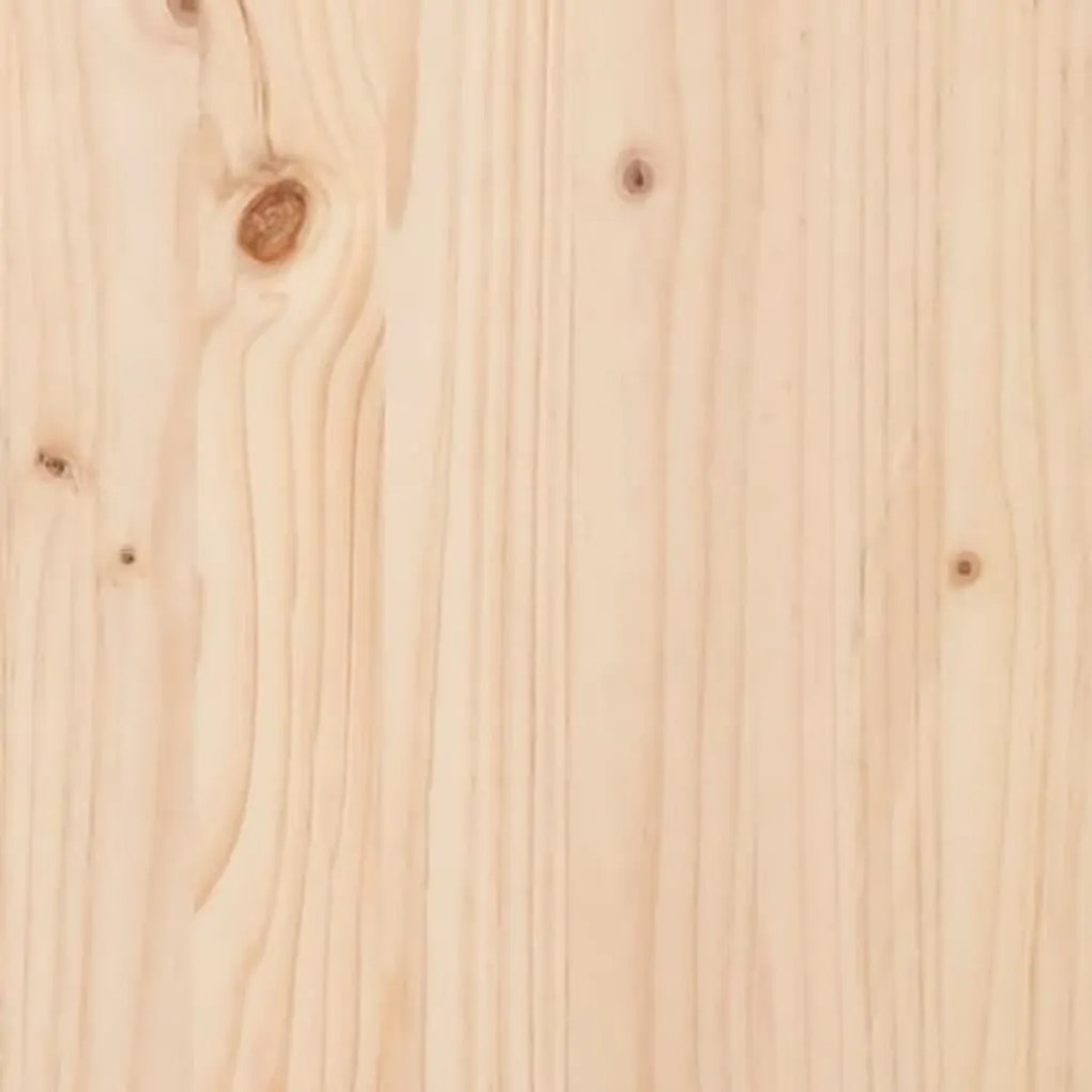 Truhlík s policí 111,5 x 54 x 81 cm masivní borové dřevo,  823787