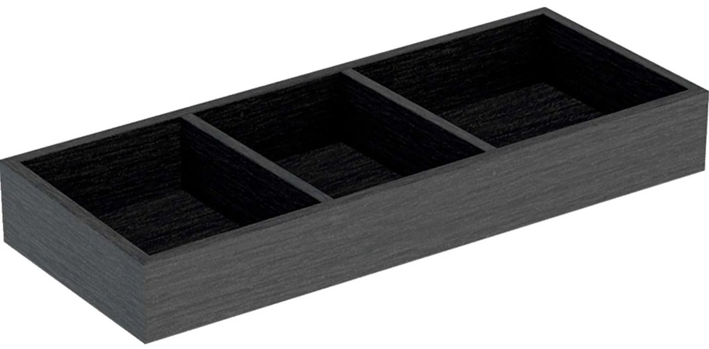 Geberit VariForm - Organizér do zásuvky 18x6x37 cm, tmavě šedá 501.156.00.1