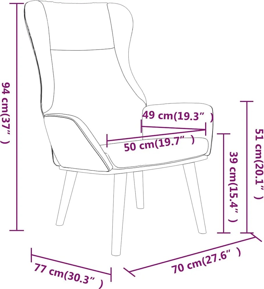 Relaxační křeslo s podnožkou tmavě zelené textil 3097887