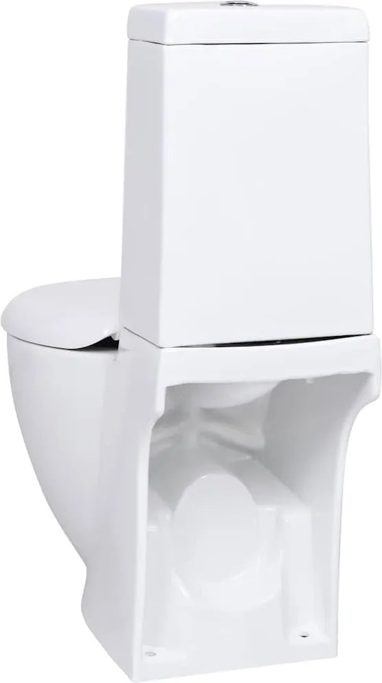 Keramické WC kulaté spodní odpad bílé 3059888