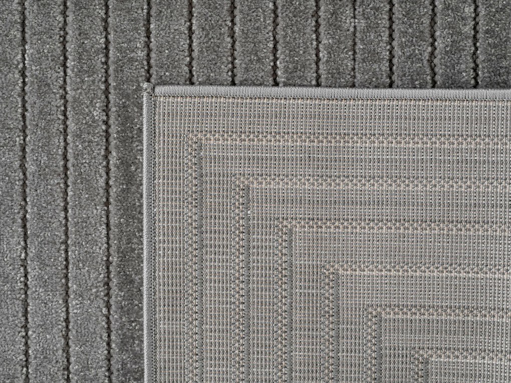 Ayyildiz, Kusový koberec Nova 1202 silver - na ven i na doma, 200x290, šedá, chodba / předsíň