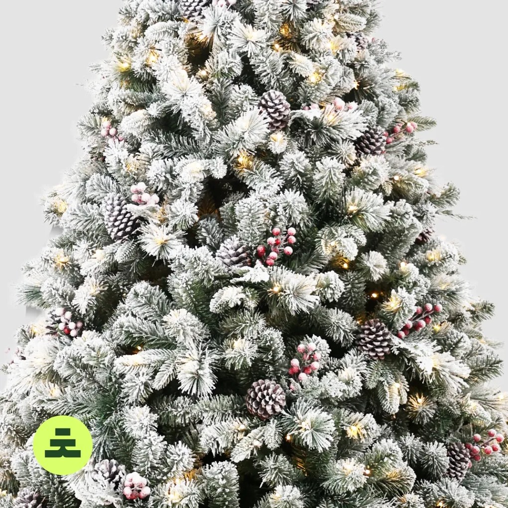 Borovice Zdobená 370 LED 180 cm