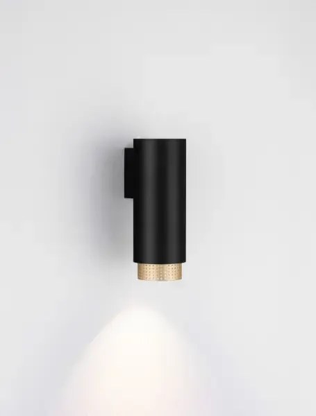 Designové nastěnné svítidlo Nessi Černá