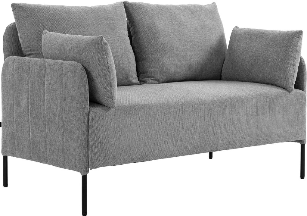Ziden Couch 2 Sitzer látka – světle šedá