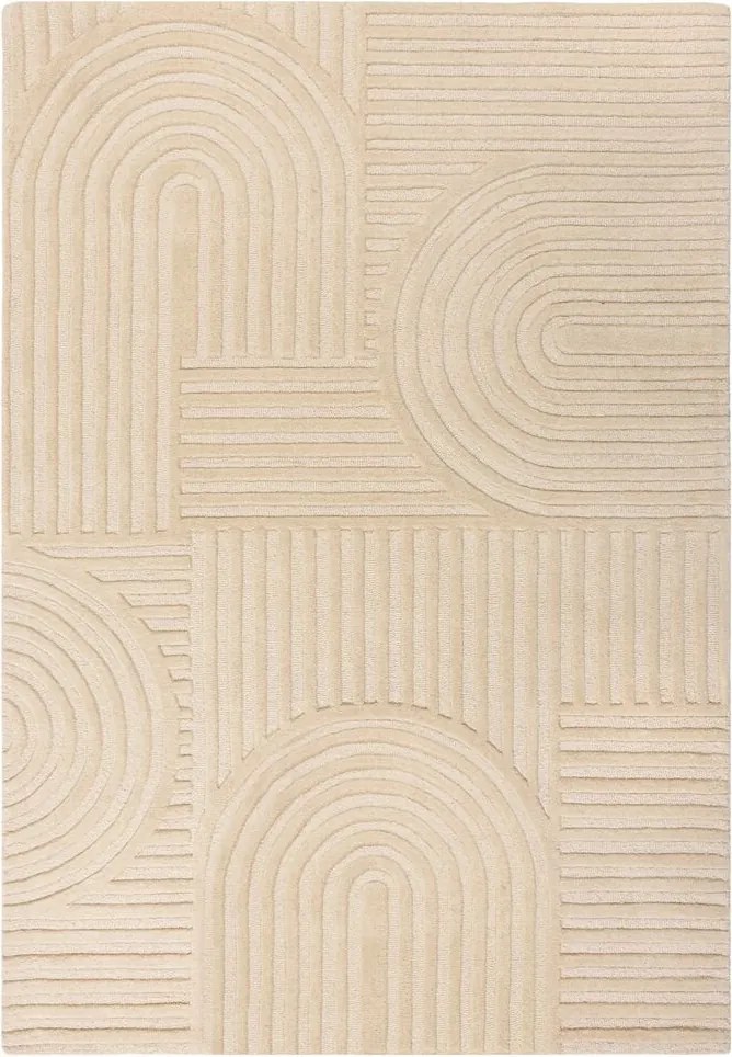 Kusový koberec Solace Zen Garden Natural, 120x170, béžová, obývacia izba, Flair Rugs