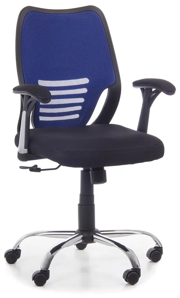 Kancelářská židle Santos, černá / modrá