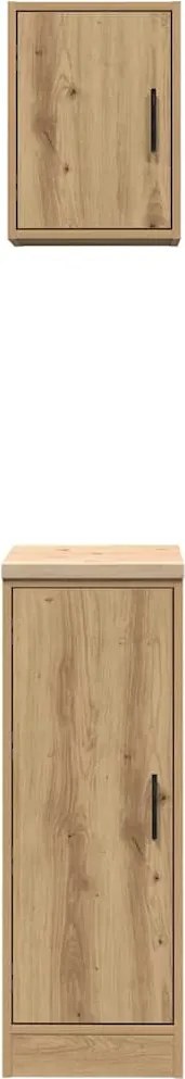 Garážové skříně 2 ks dub artisan kompozitní dřevo 3328295