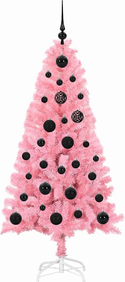 Vánoční stromeček Růžová 150 cm PVC 3396417