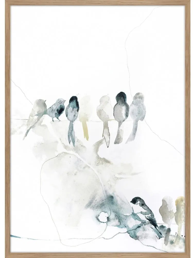 Obraz 50x70 cm Birdshape – Malerifabrikken