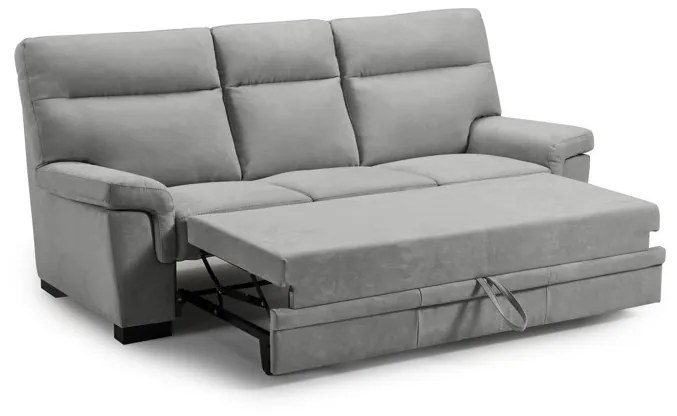 Pregio Italia sofa&relax Rozkládací sedačky Dany Provedení: 2 místná maxi rozkládací + lehátko, Vzorník látek: tekno fibra 33 dark grey