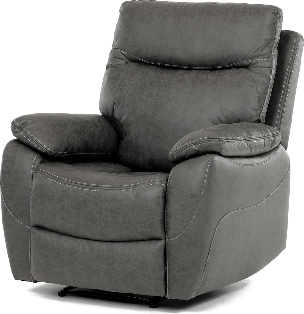Autronic TV a relaxační křeslo s manuálním ovládáním TV-4092 Barva potahu: Šedá