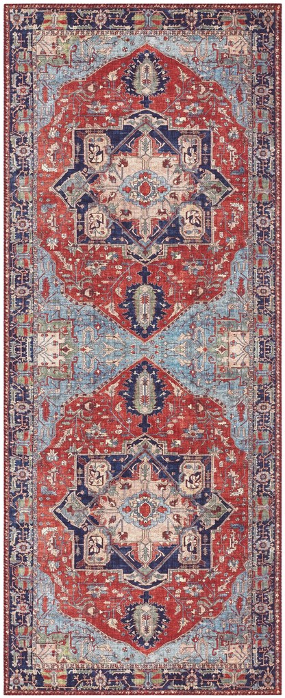 ELLE Decoration, Kusový koberec Imagination 104207 Oriental/Red z kolekce Elle, 80x150, červená, chodba / předsíň