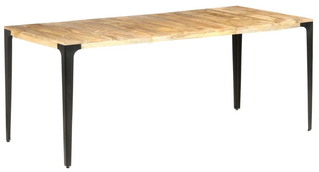 286365 vidaXL Jídelní stůl 180 x 90 x 76 cm masivní mangovníkové dřevo