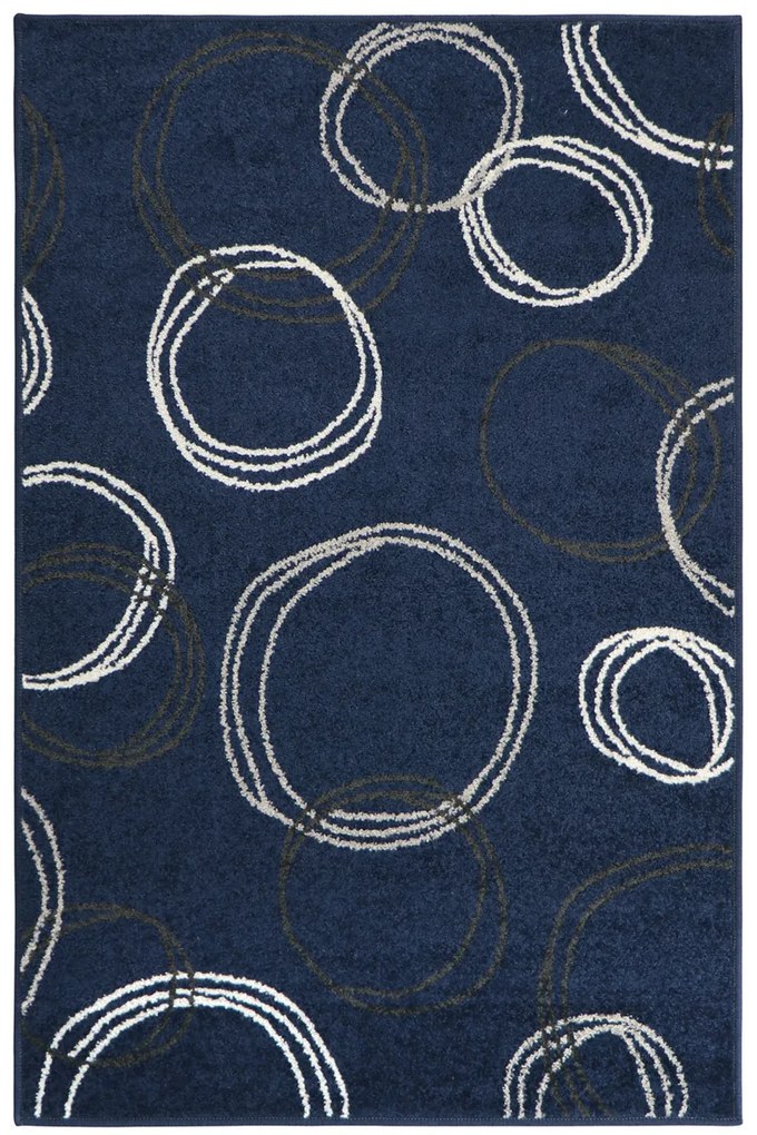 Oriental Weavers, Kusový koberec Lotto 290 HY4 B, 100x150, modrá, chodba / předsíň