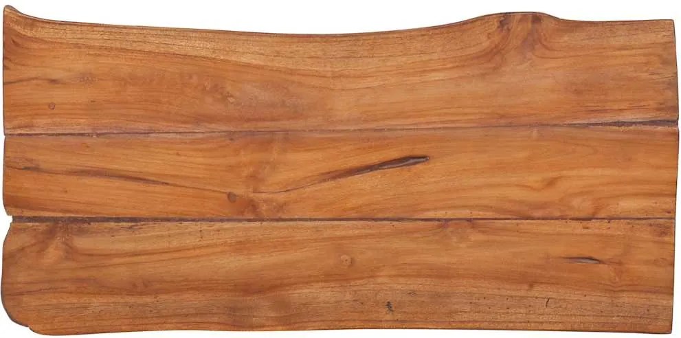 Zahradní lavice 80 cm masivní teakové dřevo 288816