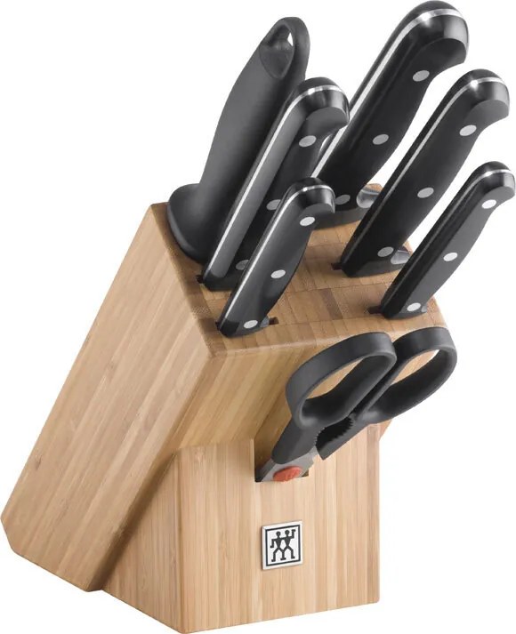 Zwilling Twin Chef bambusový blok s noži 8 ks, 34931-003