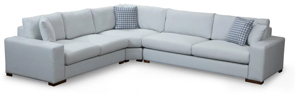 Designová rohová sedačka Bellona 322 cm béžová - levá