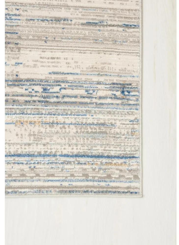 Kusový koberec Vizion krémově modrý 80x150cm