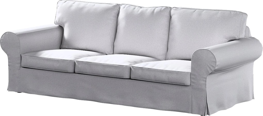 Potah na pohovku IKEA Ektorp 3-místná, nerozkládací barva šedá látka pletený vzor
