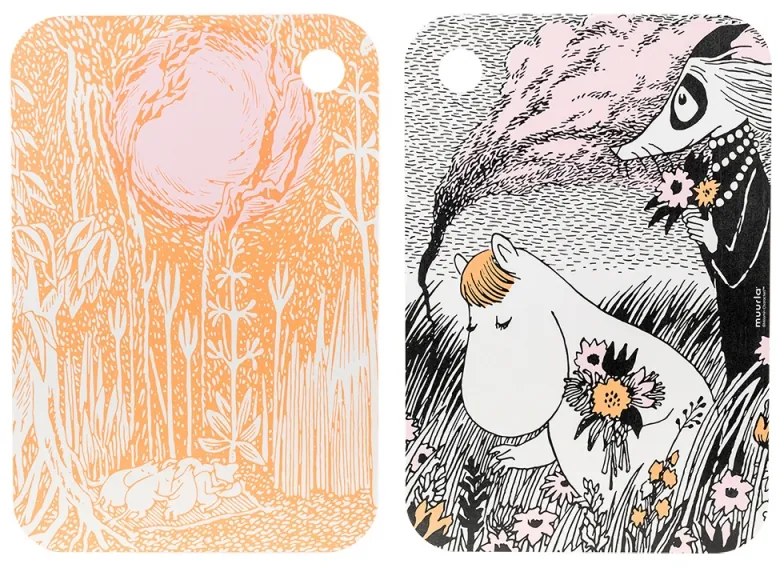 Prkénko Moomins Summer Night 21x31cm