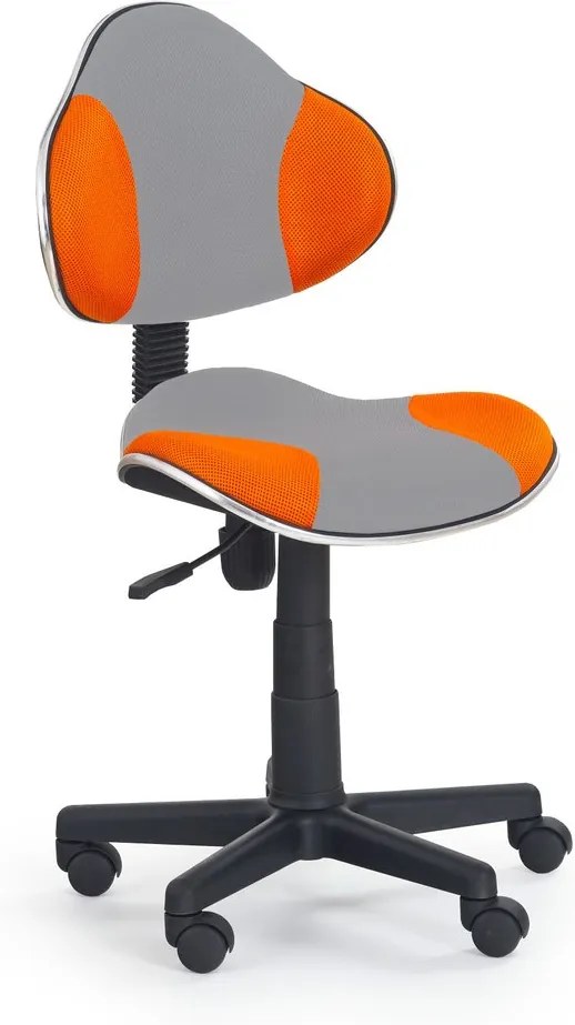 FALCO Dětská židle QZY-G2 --šedo oranžová