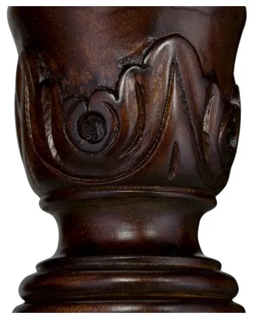 furniture-nabytek.cz - Masivní stojan na kabáty Camford z mahagonu, lakovaný, hnědý
