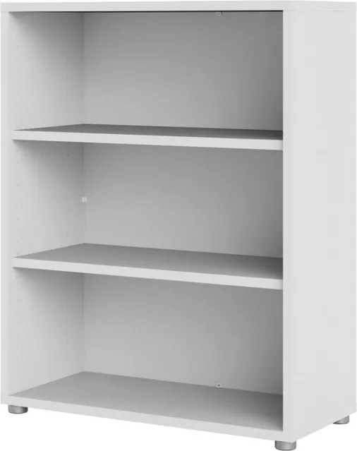 Skříň Modulo 89 x 40 x 113 cm, zásuvky, bílá / dub sonoma