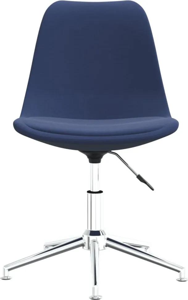 vidaXL Otočné jídelní židle 2 ks textil [338365] Barva: tmavě hnědá