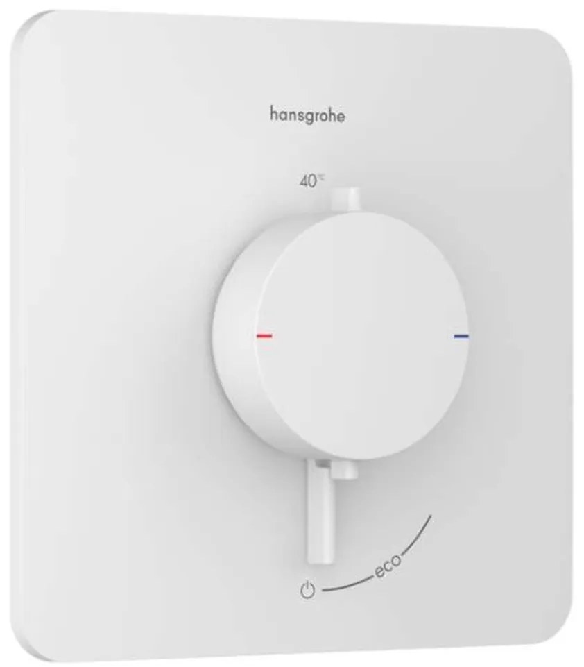 Hansgrohe Ecostat Comfort Q - Termostatická baterie pod omítku, matná bílá 33712700