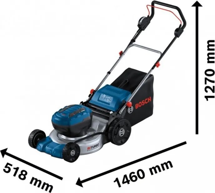 Bosch PRO GRA18V2-46SP aku sekačka s pojezdem 2x18V 2x5,5Ah 06008C8201